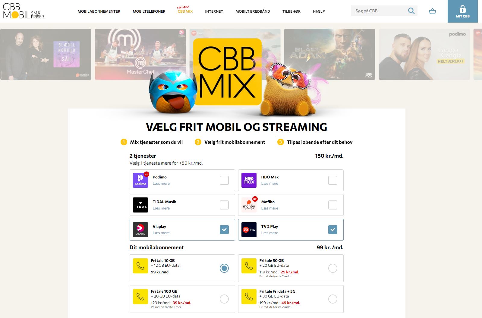 CBB Mobil → Anmeldelse, priser og aktuelle tilbud